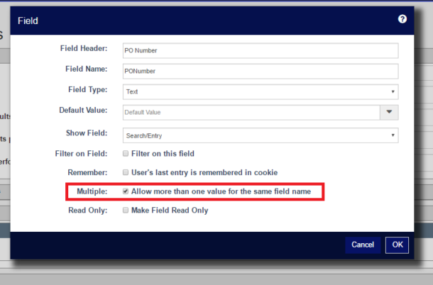 Multi Value Fields Docmgt