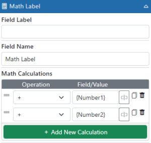 E-form Calculations - DocMgt