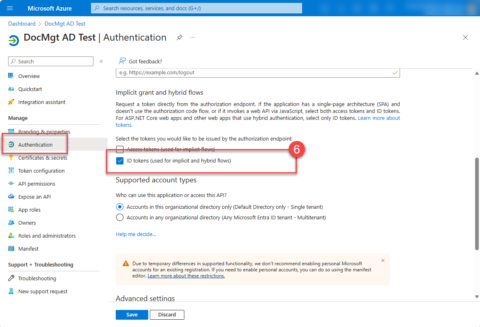 How To Configure Azure Active Directory for SSO - DocMgt